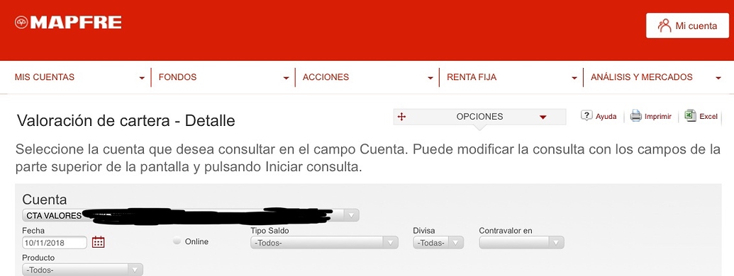 Plataforma de fondos Mapfre - Más Dividendos